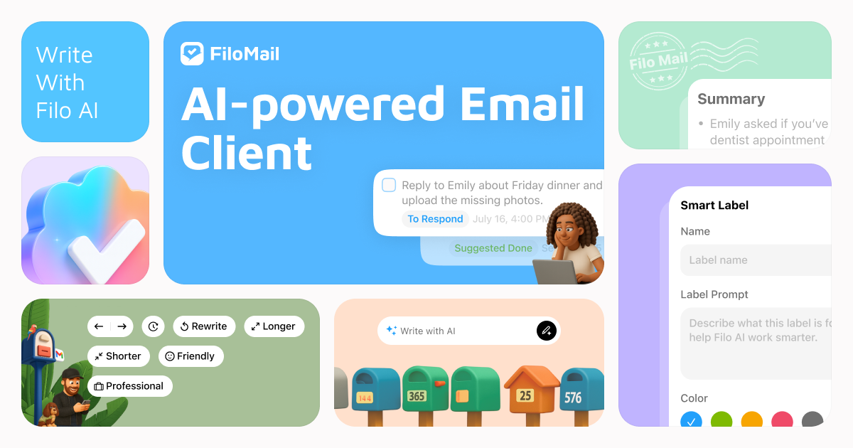 Filo Mail - AI Gmail Client & To-dos